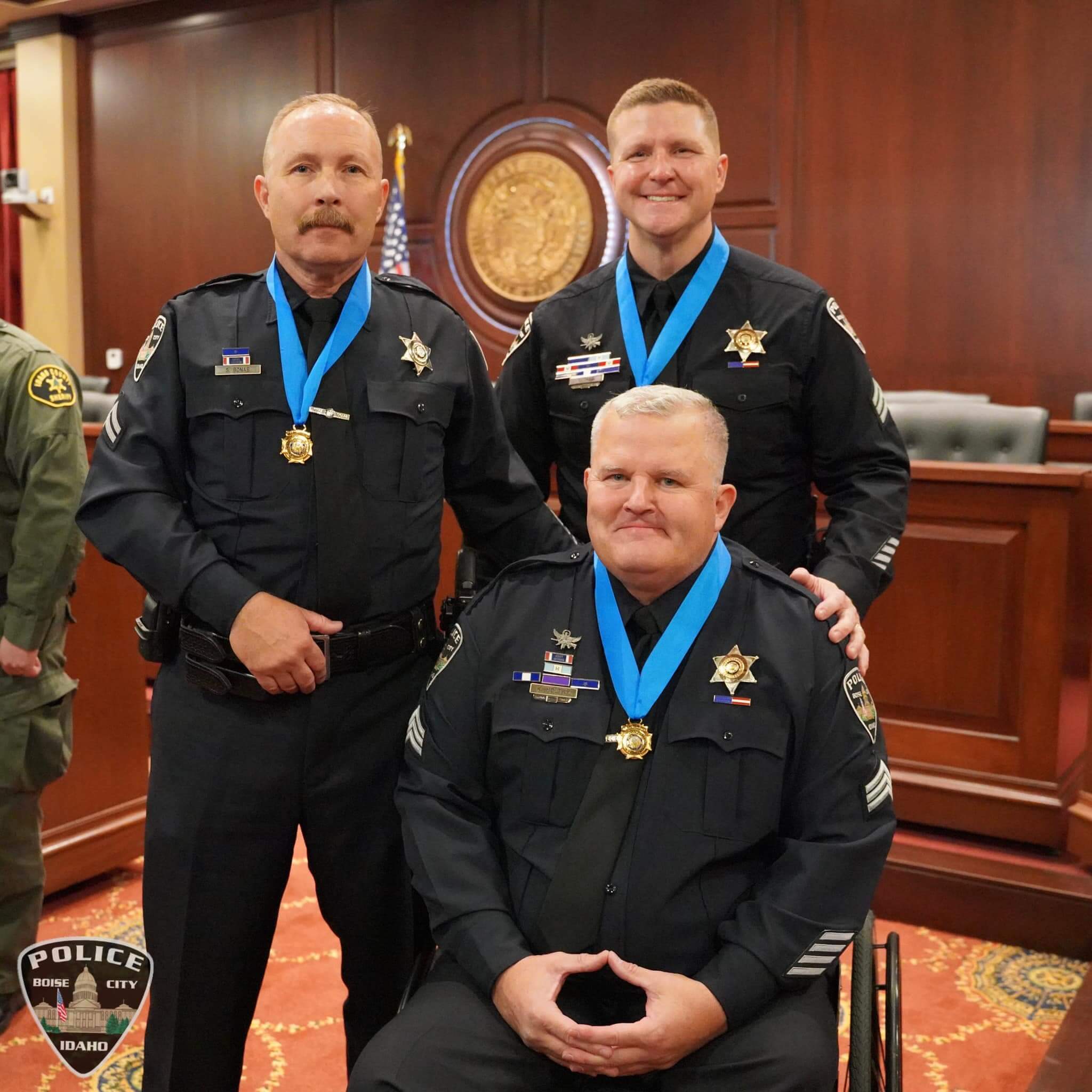 Three Boise Police Officers Receive The State s Highest Honor The Three Boise Police Officers Receive The State s Highest Honor The