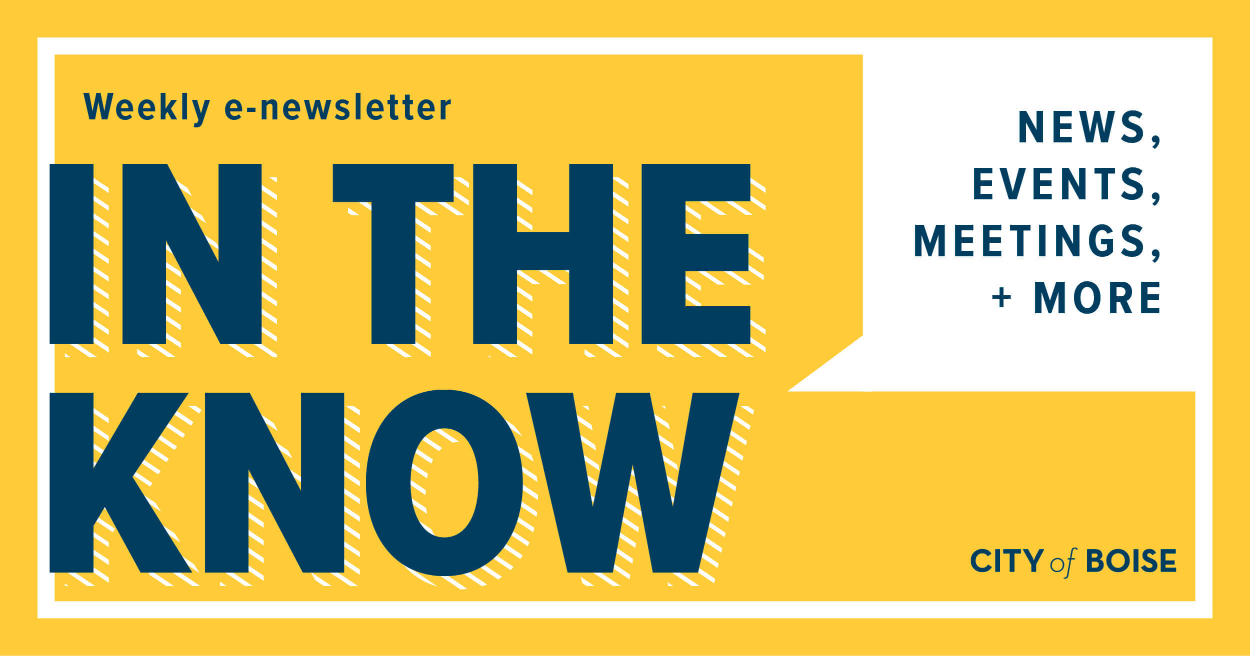 In the Know | City of Boise